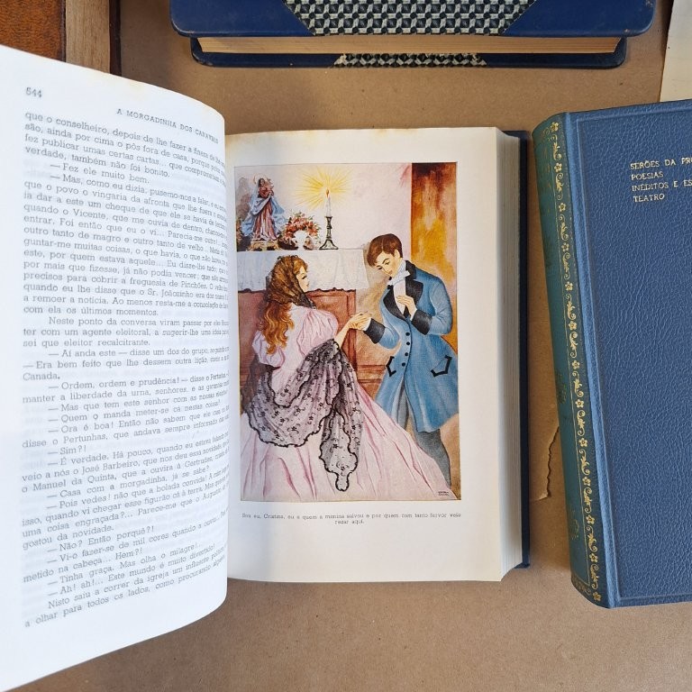 Obras de Júlio Dinis, vol. I e II - Lanterna Alfarrabista
